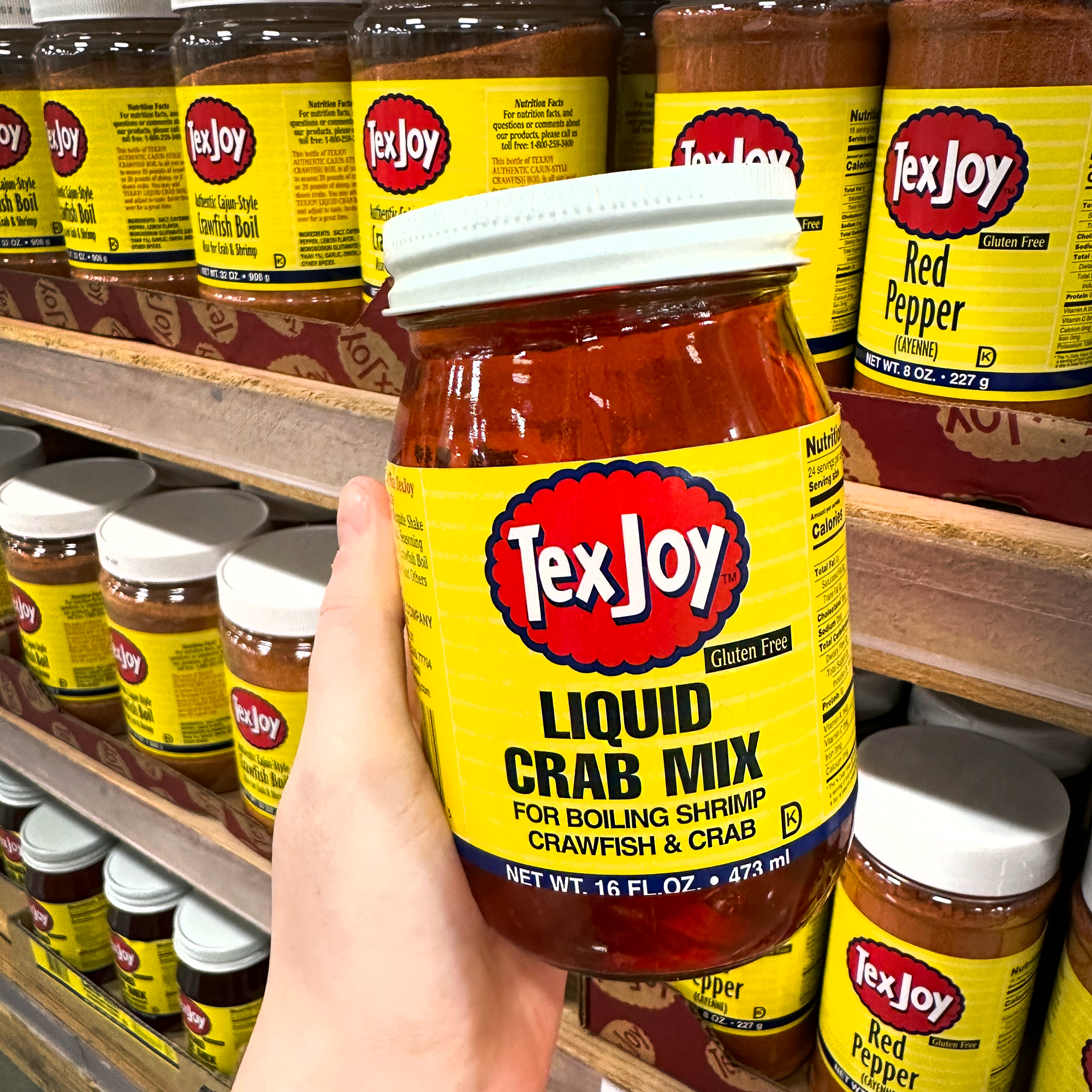TexJoy - Crab Boil (Liquid) - 16 fl oz #100803